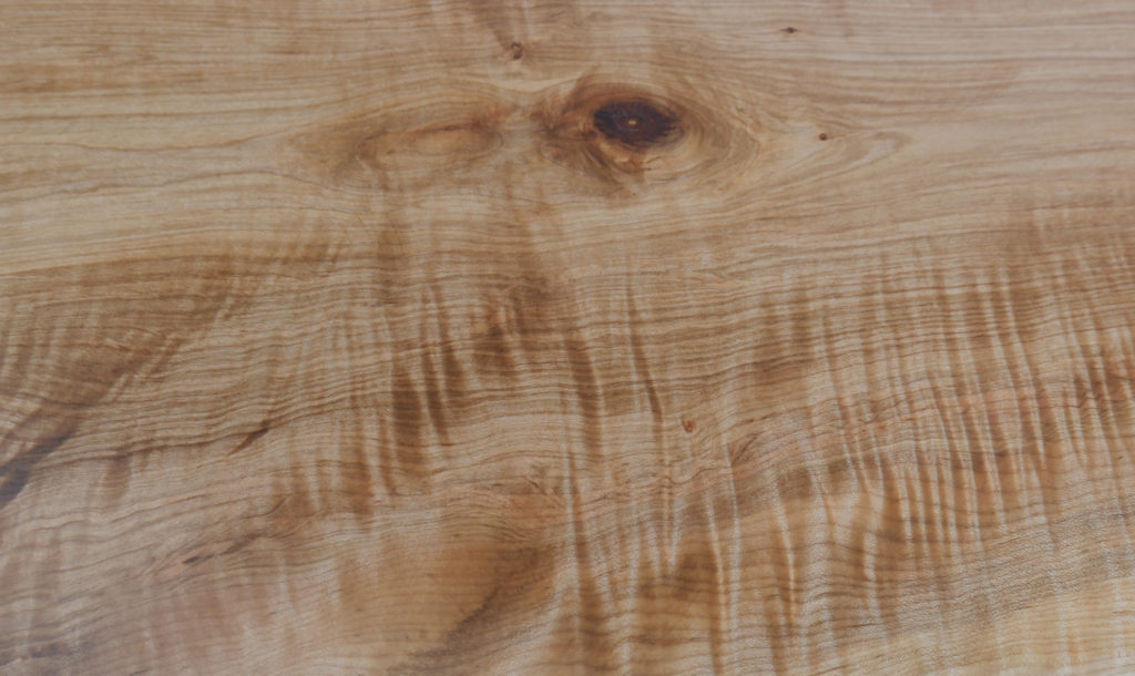 Figured Maple Mantel - Mendota Mantels 1291 - Old Growth Wood Mantels